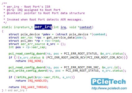 Linux kernel的AER是怎么工作的 – PCIe技术网